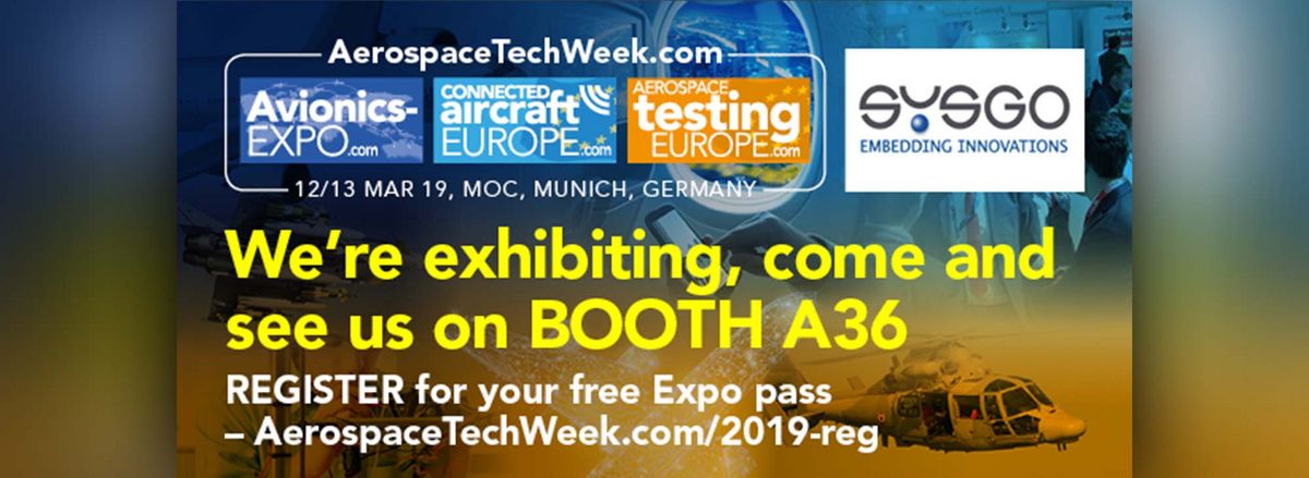 SYSGO presenting ARINC 653 @ Avionics Expo | SYSGO