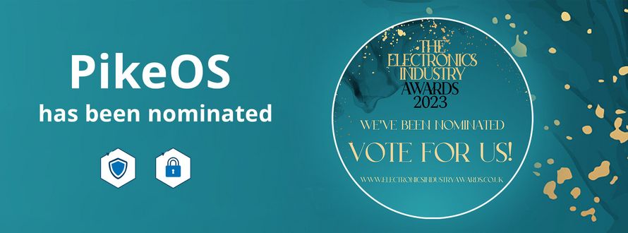 PikeOS nominated for Electronics Industry Awards 2023 | SYSGO