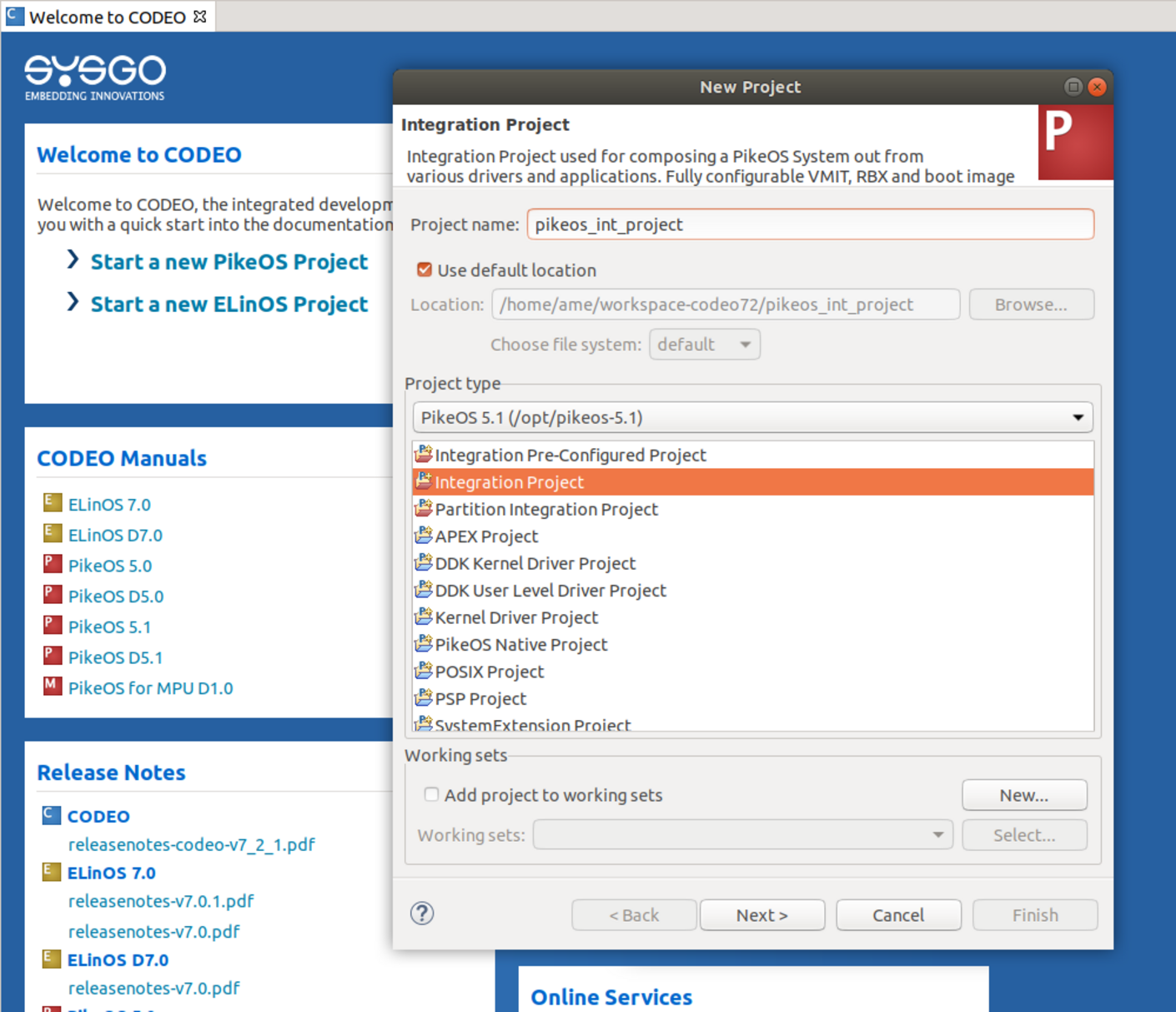 CODEO for PikeOS & PikeOS for MPU | SYSGO