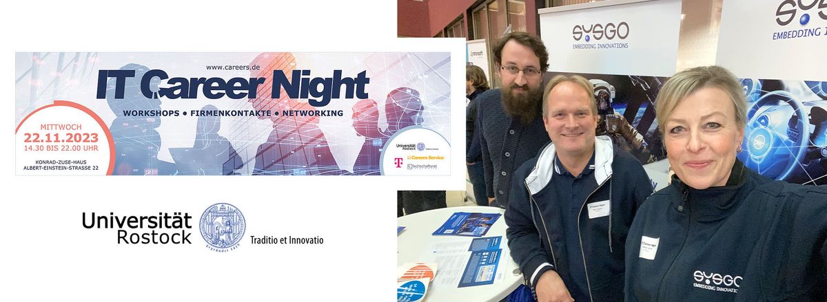 SYSGO @ IT Career Night in Rostock | SYSGO