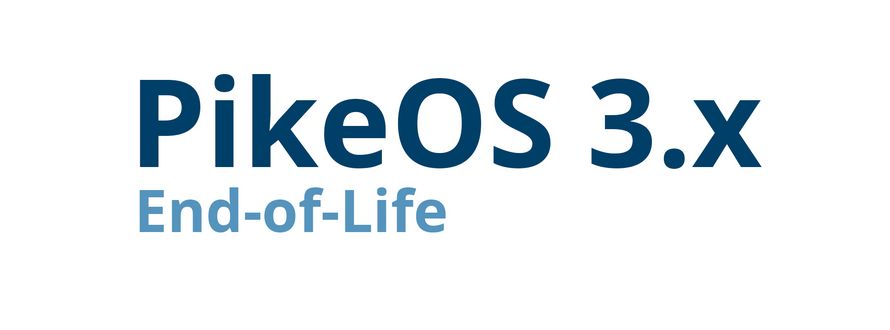 EOL Announcement PikeOS 3.4 and 3.5 | SYSGO